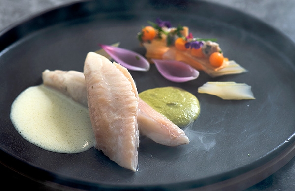 Smoked Saint Pierre with Nage Sauce - Gourmet & Cuisine Magazine