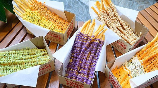 เลิฟเฟรนช์ฟรายส์ยาวที่ Toro Fries Signature สาขาแรกของฝั่งธนฯ @ไอคอน ...