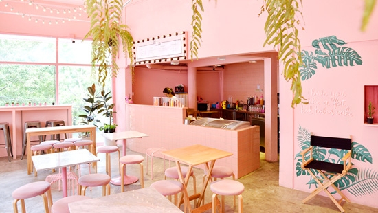 Pinkplanter X Bonca Cafe คาเฟ่สีชมพูสุดสวยกับขนมสุดน่ารัก - Gourmet ...